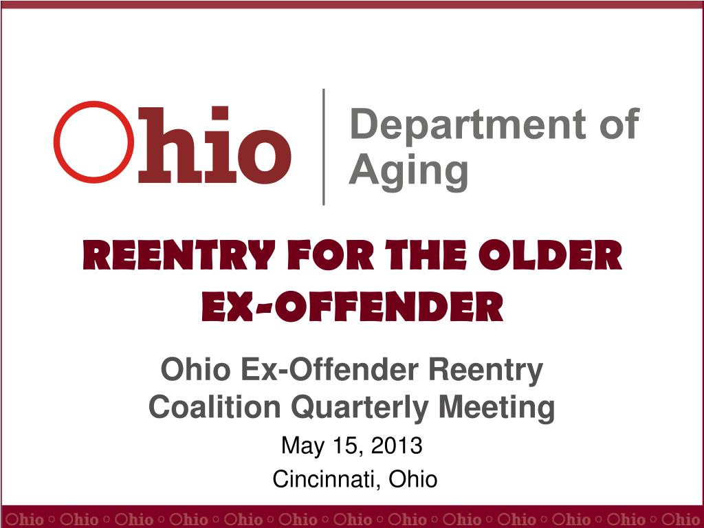 PPT - Reentry Strategies for Older Ex-Offenders: Addressing Unique ...