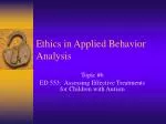 PPT - Stimulus Control Advanced Applied Behavior Analysis Presentation ...