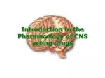 PPT - Classification of CNS drugs PowerPoint Presentation, free ...