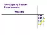 PPT - Chapter 4 Investigating System Requirements PowerPoint ...