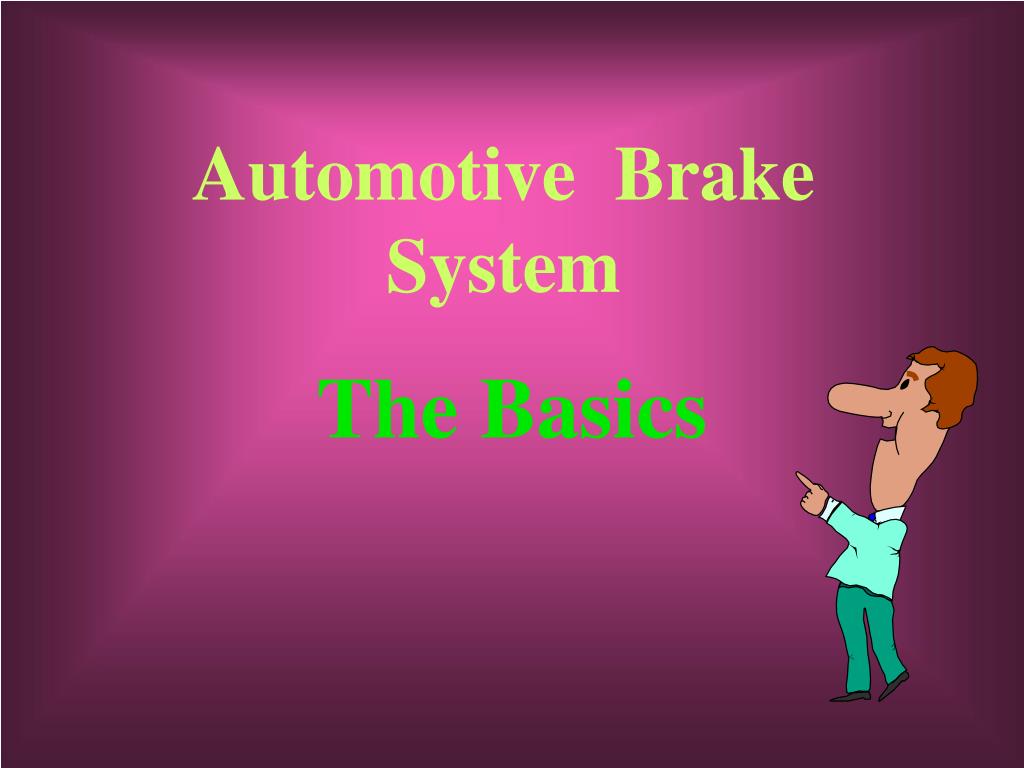 PPT - Automotive Brake System PowerPoint Presentation, free download ...
