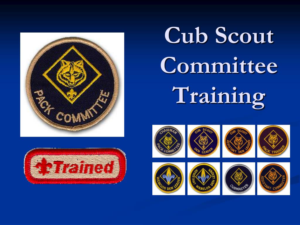 PPT - Cub Scout Committee Training PowerPoint Presentation, free ...