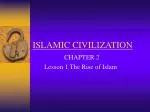 PPT - Islamic Civilization PowerPoint Presentation, free download - ID:6846998