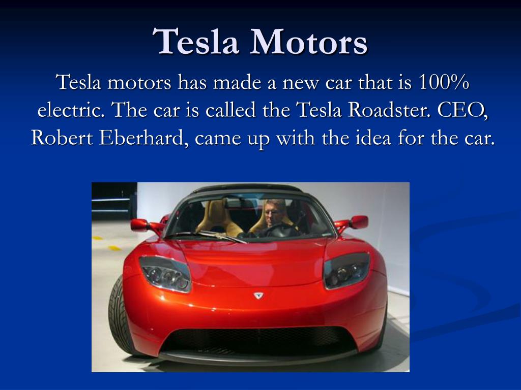 PPT - Tesla Motors PowerPoint Presentation, free download - ID:6686215