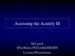 PPT - Assessment of the Acutely Ill Patient. PowerPoint Presentation ...