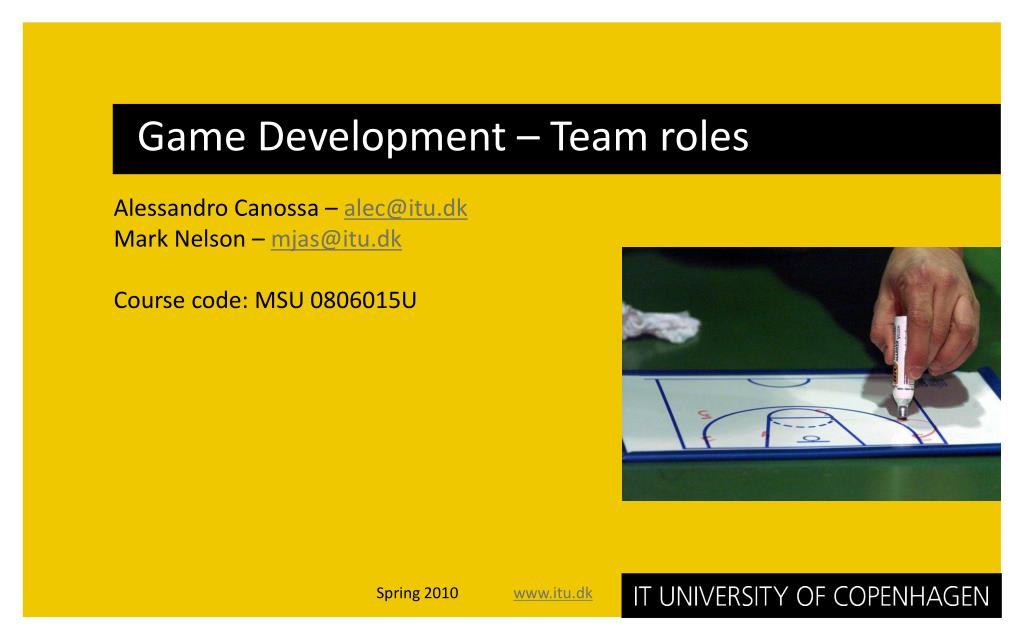 PPT - Game Development – Team roles PowerPoint Presentation, free ...