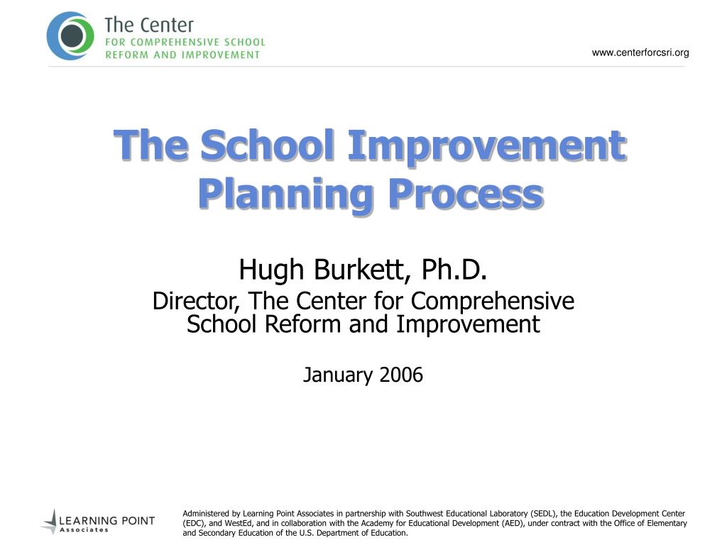 PPT - The School Improvement Planning Process PowerPoint Presentation ...