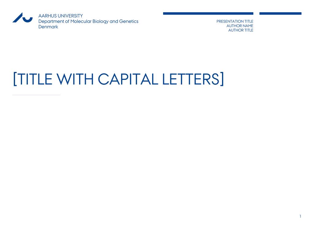 PPT - [TITLE WITH CAPITAL LETTERS] PowerPoint Presentation, free ...