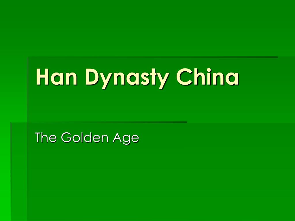 PPT - Han Dynasty China PowerPoint Presentation, free download - ID:6691242