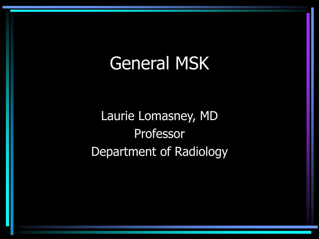 PPT - General MSK PowerPoint Presentation, free download - ID:6692017