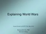 PPT - Comparison of World Wars PowerPoint Presentation, free download ...