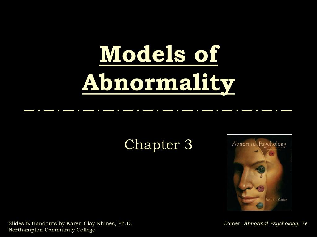 PPT - Models of Abnormality PowerPoint Presentation, free download - ID ...