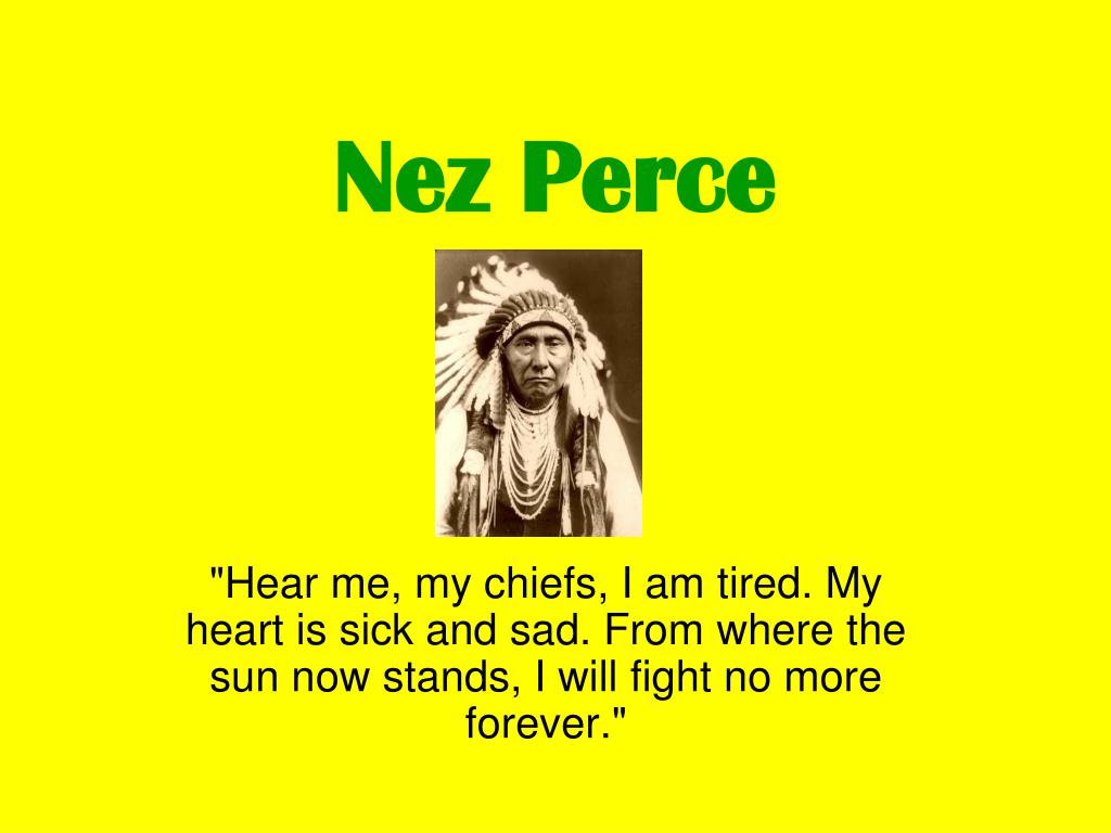 PPT - Nez Perce PowerPoint Presentation, free download - ID:6692874