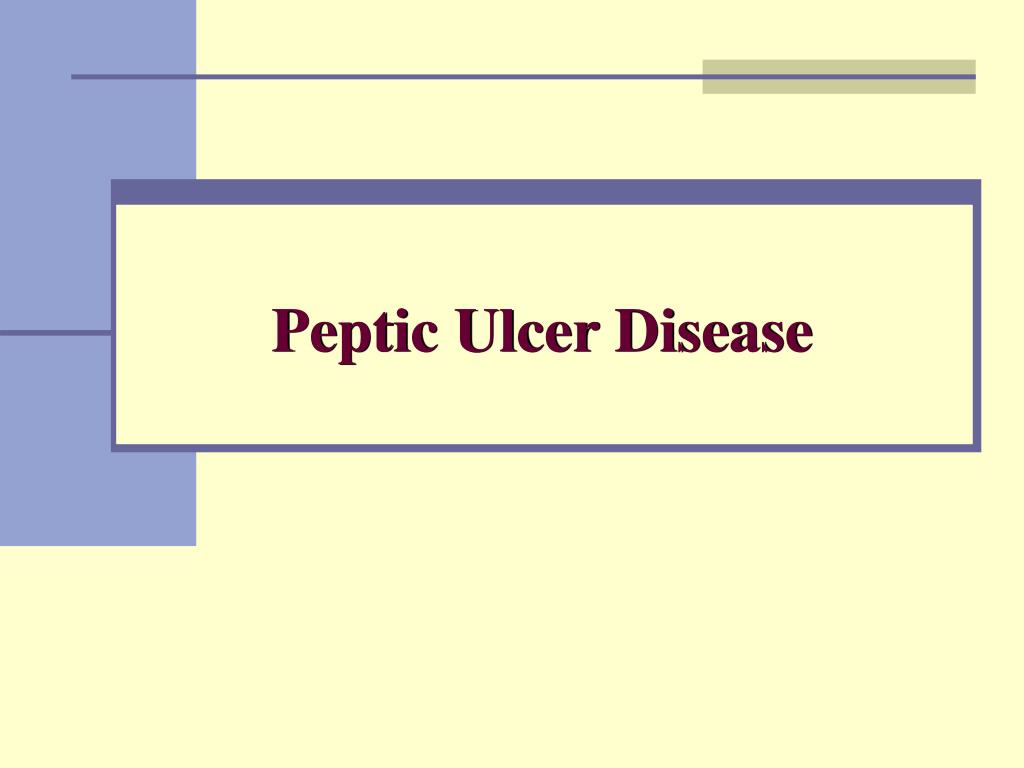 PPT - Peptic Ulcer Disease PowerPoint Presentation, free download - ID ...