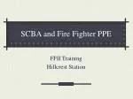 PPT - SCBA PowerPoint Presentation, free download - ID:1141300