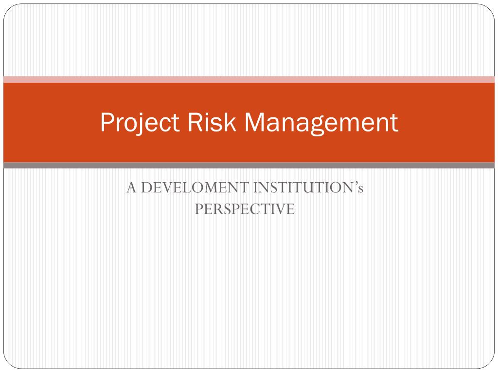 PPT - Project Risk Management PowerPoint Presentation, free download ...