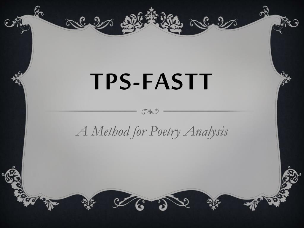 PPT - TPS-FASTT PowerPoint Presentation, free download - ID:6696673