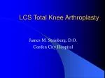 PPT - Revision Total Knee Arthroplasty PowerPoint Presentation, free ...