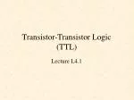 PPT - TTL Logic Family PowerPoint Presentation, free download - ID:776202