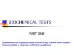 PPT - Summary of Biochemical Tests in Microbiology PowerPoint ...