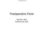 PPT - POSTOPERATIVE FEVER PowerPoint Presentation, free download - ID ...