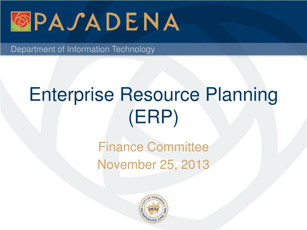 PPT - Streamlining Operations: ERP Implementation Agenda Overview ...