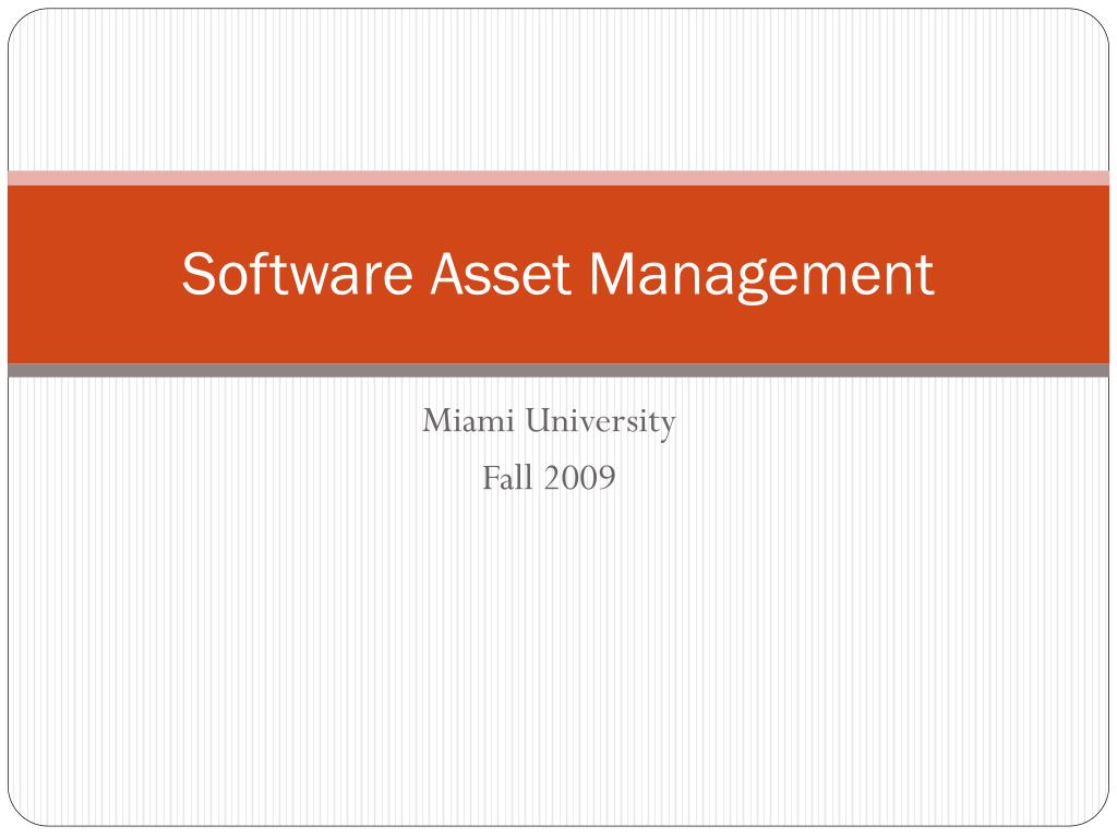PPT - Software Asset Management PowerPoint Presentation, free download ...