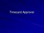 PPT - Kronos Timecard PowerPoint Presentation, free download - ID:4818899