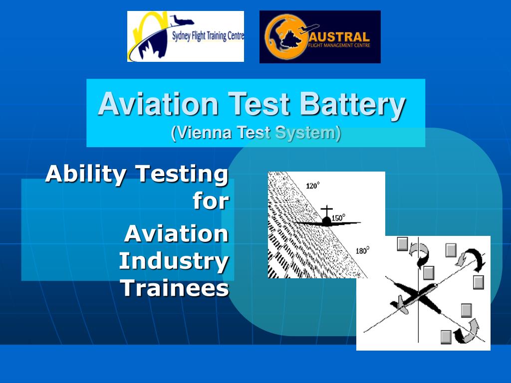 PPT - Aviation Test Battery (Vienna Test System) PowerPoint ...