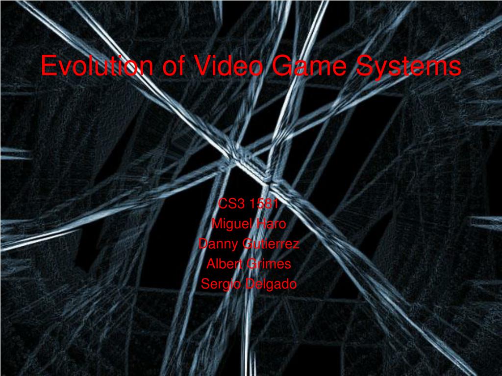 PPT - Evolution of Video Game Systems PowerPoint Presentation, free ...