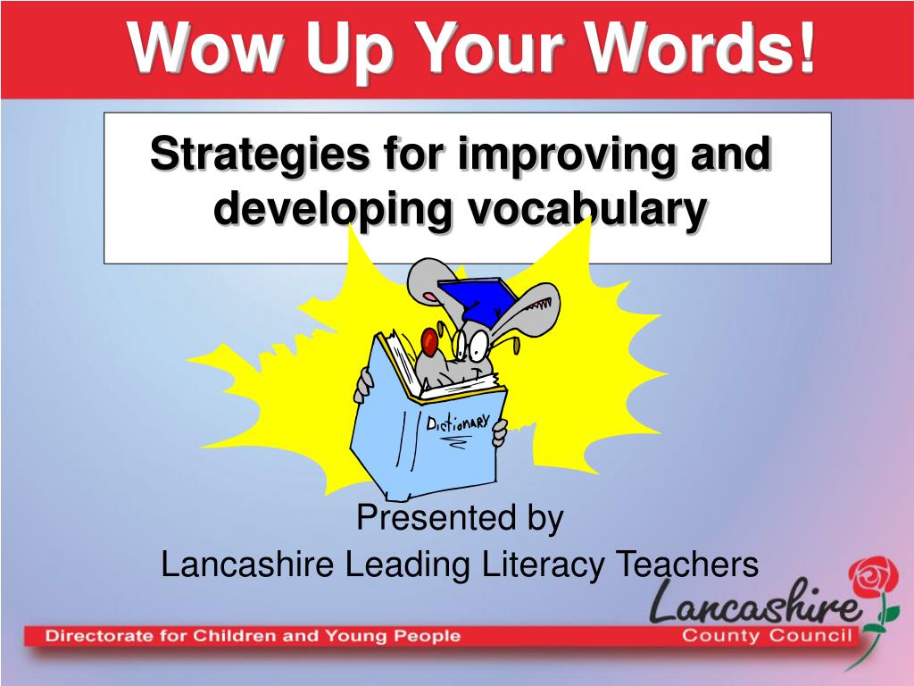 PPT - Wow Up Your Words! PowerPoint Presentation, free download - ID ...