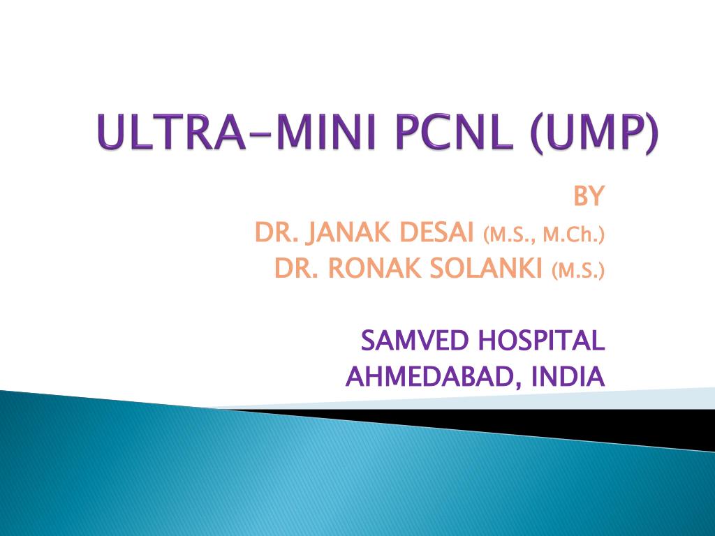PPT - ULTRA-MINI PCNL (UMP) PowerPoint Presentation, free download - ID ...