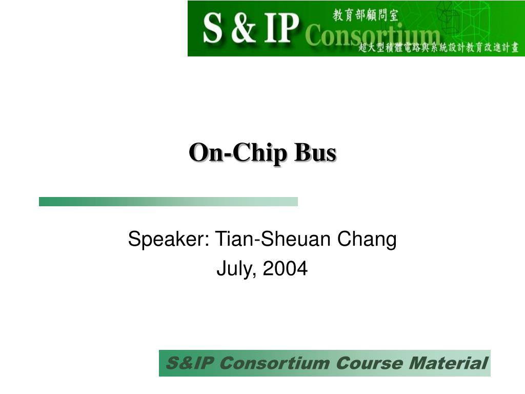 PPT - On-Chip Bus PowerPoint Presentation, free download - ID:6702507