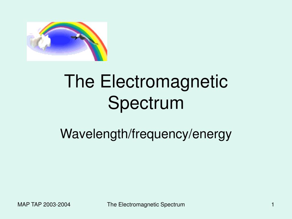 PPT - The Electromagnetic Spectrum PowerPoint Presentation, free ...