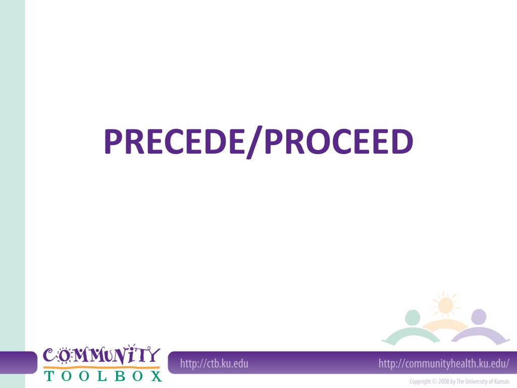 PPT - PRECEDE/PROCEED PowerPoint Presentation, free download - ID:6705845