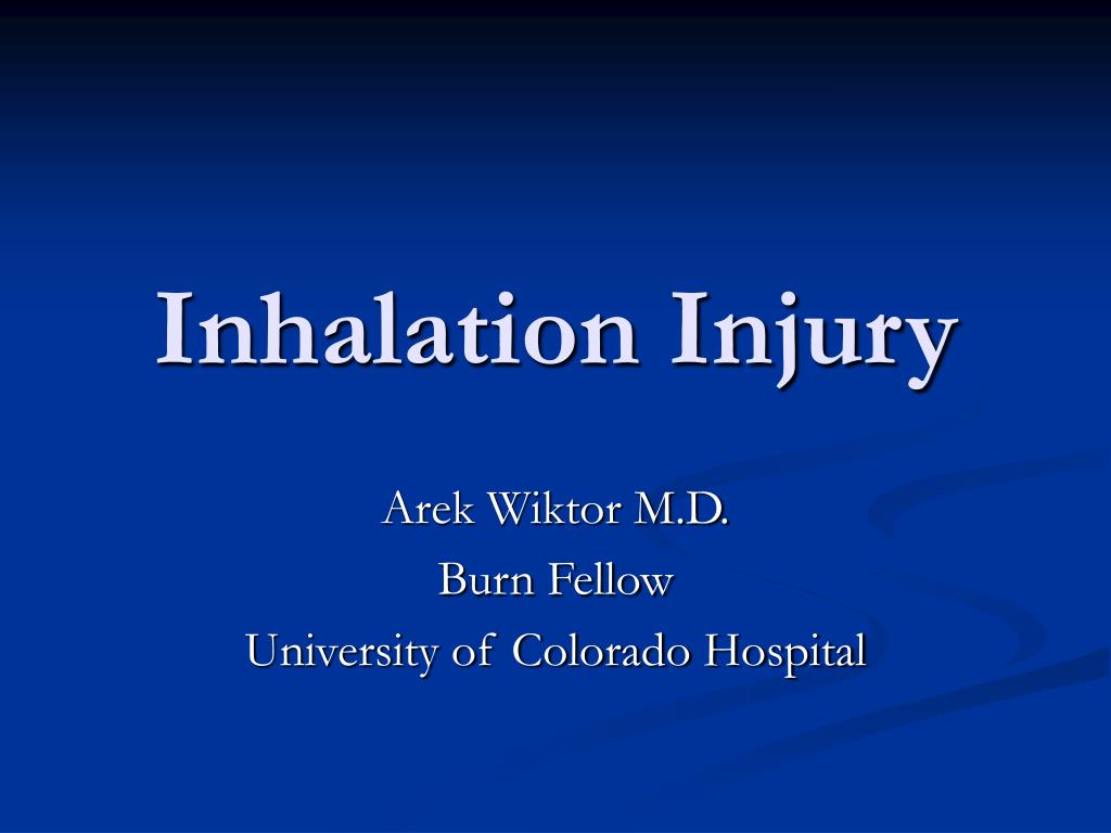 PPT - Inhalation Injury PowerPoint Presentation, free download - ID:6706031