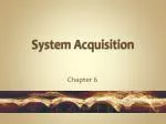 PPT - The Acquisition Mission, System and Environment PowerPoint ...