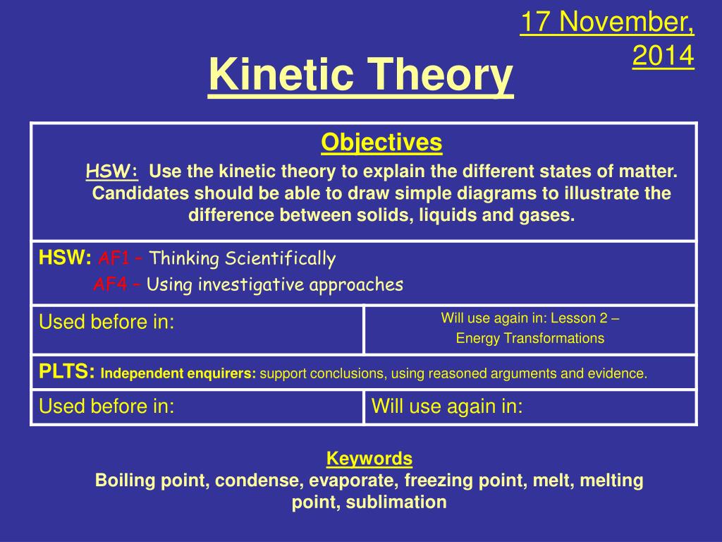 PPT - Kinetic Theory PowerPoint Presentation, free download - ID:6711903