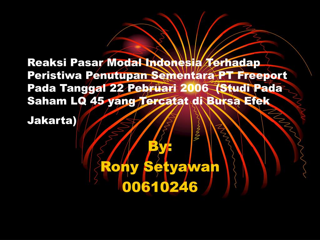 PPT - By: Rony Setyawan 00610246 PowerPoint Presentation, free download - ID:6712536