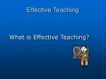 PPT - 10 Effective Teaching Techniques PowerPoint Presentation, free ...