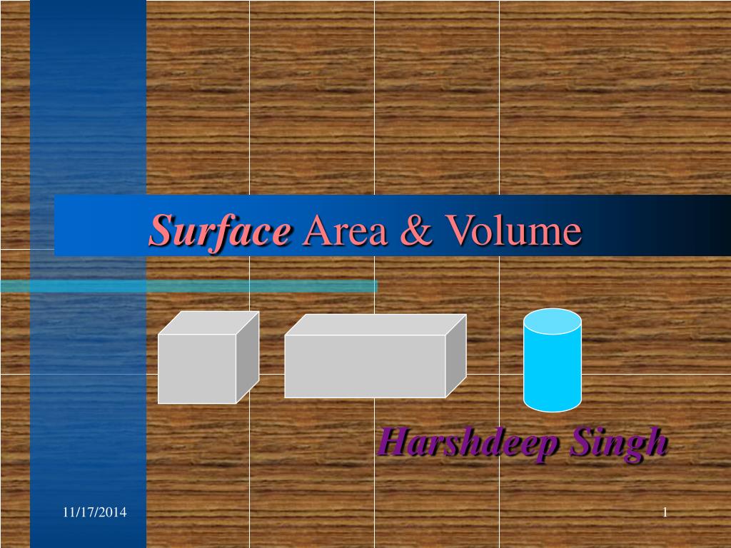PPT - Surface Area & Volume PowerPoint Presentation, free download - ID ...