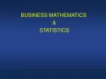 PPT - Mathematics for Business PowerPoint Presentation, free download ...