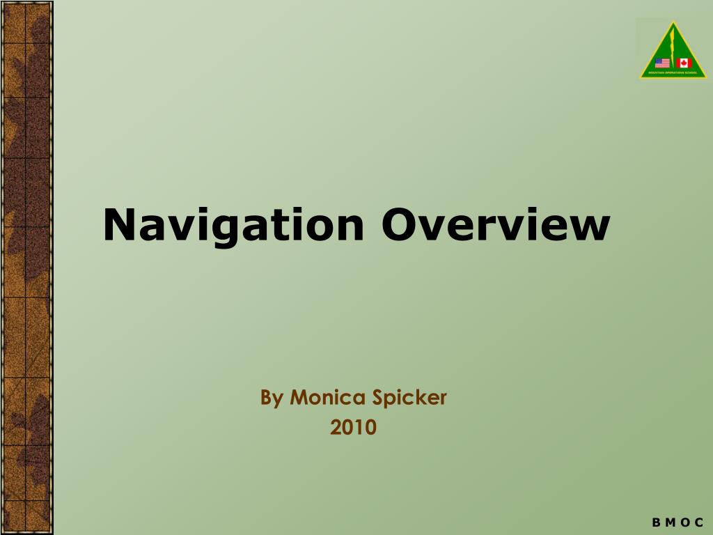 PPT - Navigation Overview PowerPoint Presentation, free download - ID ...
