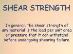 PPT - Shear stress versus shear strain PowerPoint Presentation, free ...