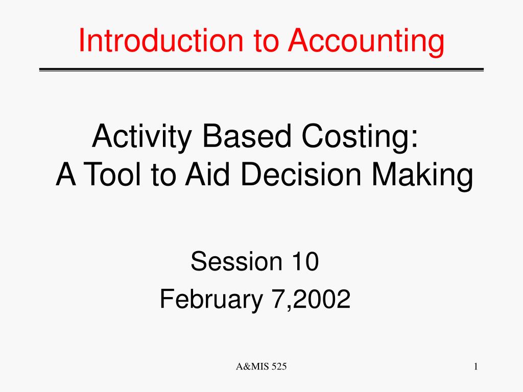 PPT - Introduction to Accounting PowerPoint Presentation, free download ...