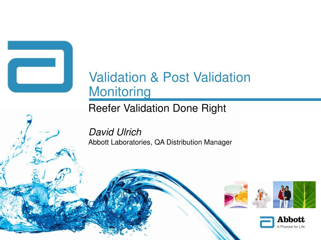 PPT - Validation & Post Validation Monitoring PowerPoint Presentation ...