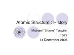 PPT - History of Atomic Structure PowerPoint Presentation, free ...