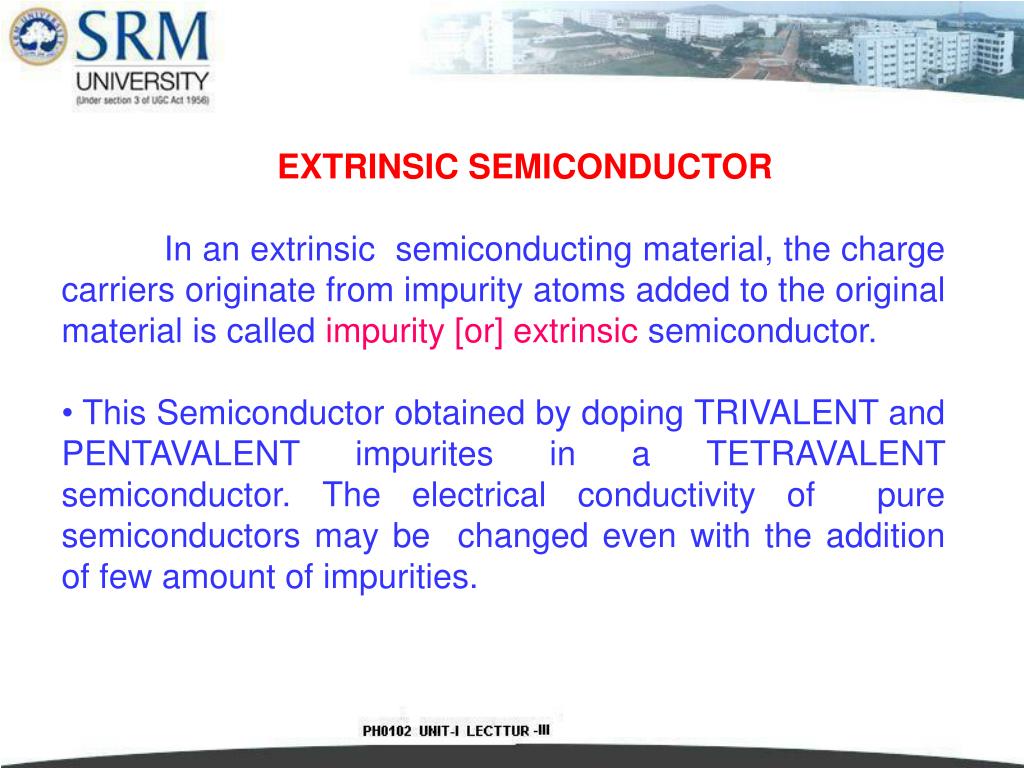 PPT - EXTRINSIC SEMICONDUCTOR PowerPoint Presentation, free download ...