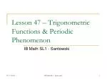 PPT - Periodic Wave Phenomenon PowerPoint Presentation, free download ...