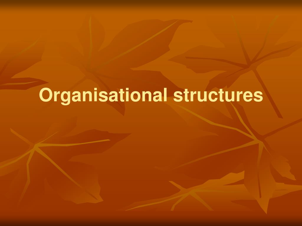 PPT - Organisational structures PowerPoint Presentation, free download - ID:6727804